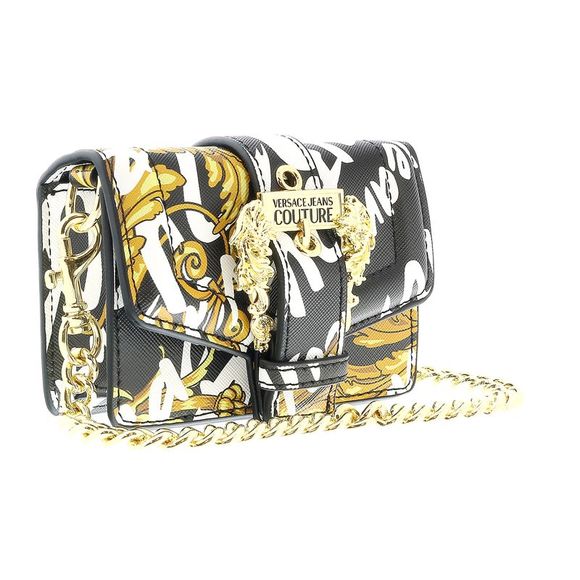 Versace Jeans Collection | Bags | Versace Jeans Couture Blackgold Brush ...